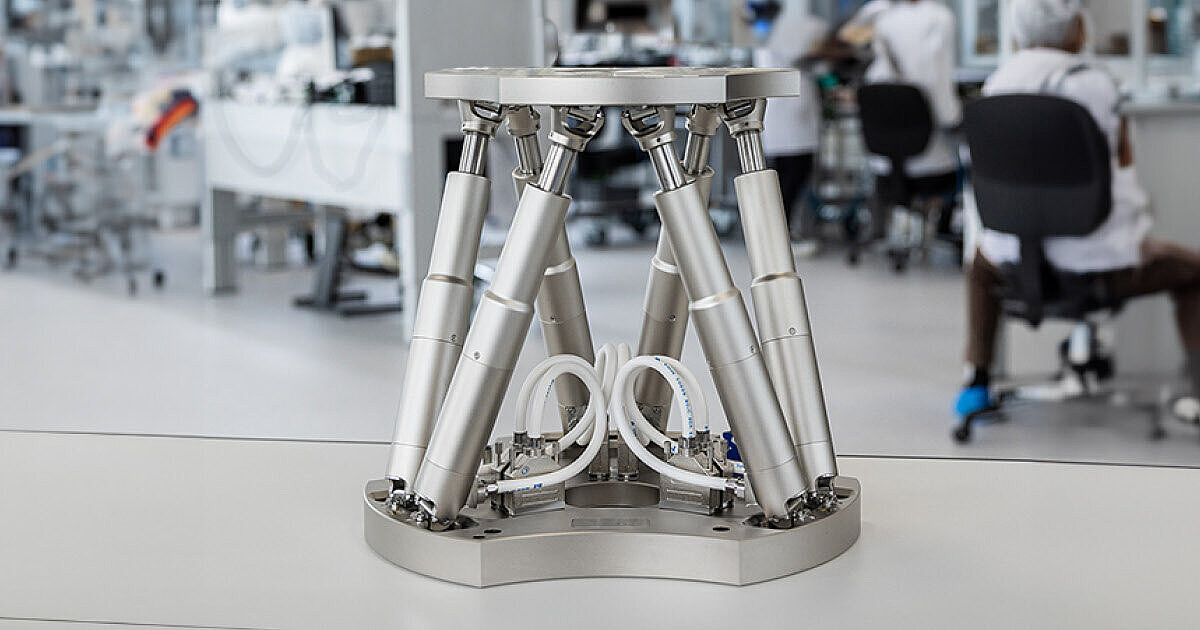 PIでのヘキサポッド製造